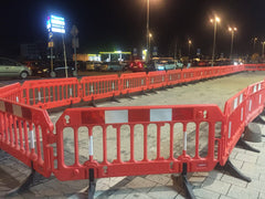 Absperrtechnik erklärt » Arten von Absperrungen – BilligerBauzaun.